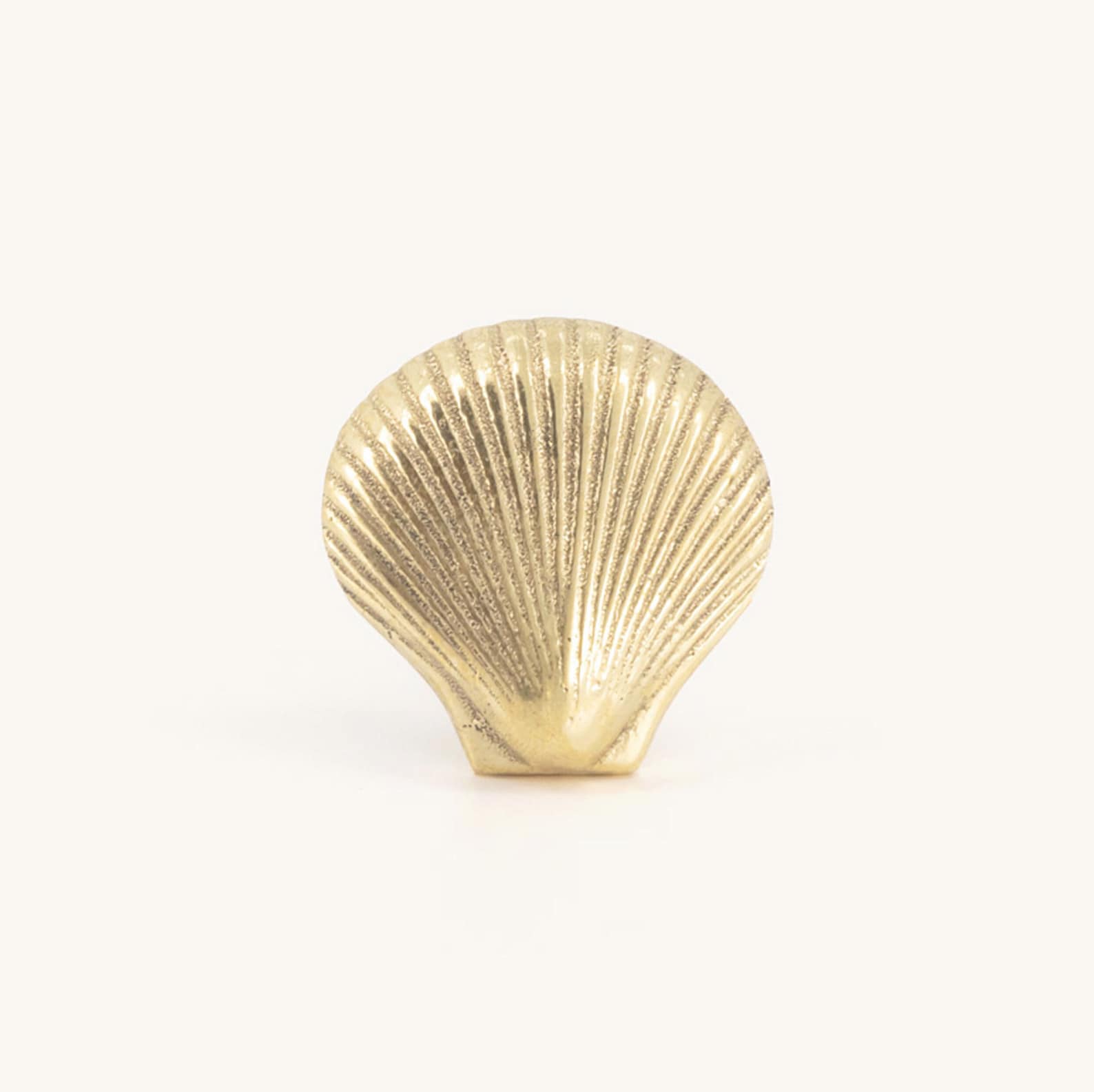 Handmade Brass Shell Knob - Drawer Knob | Cabinet Knobs| Hook| Pommel ...