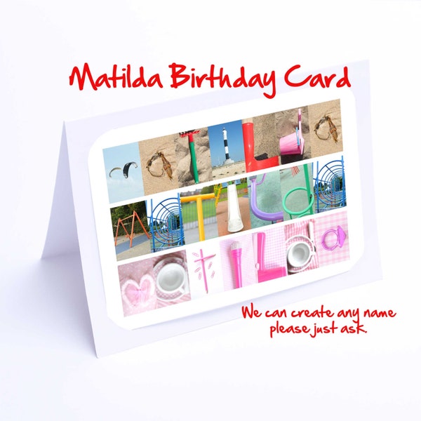 Matilda Birthday Card - Etsy