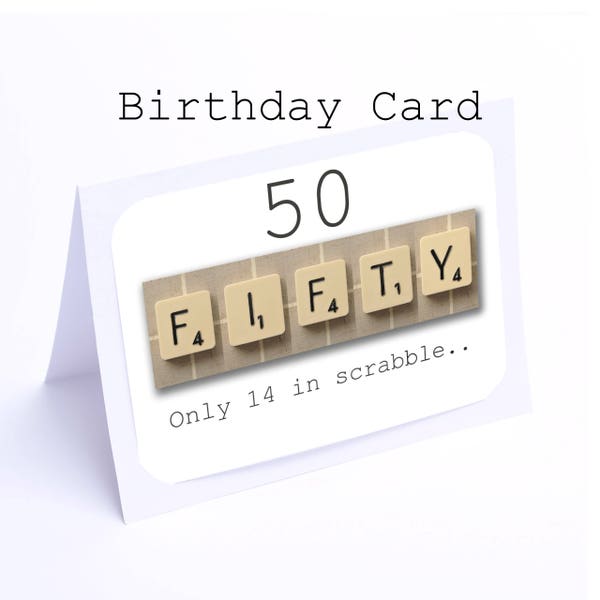 50th Birthday Cards Sister - Etsy UK