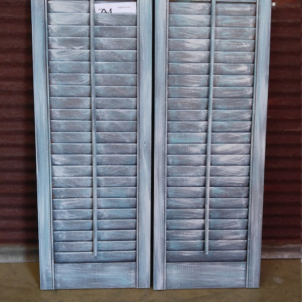 Distressed Shutters - Etsy