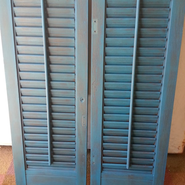 Turquoise Shutters - Etsy
