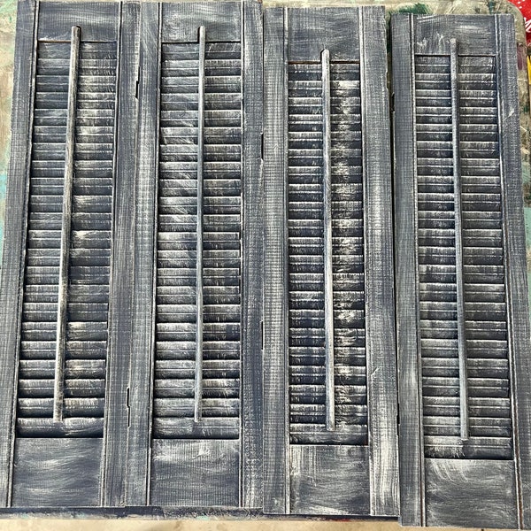Distressed Shutters - Etsy