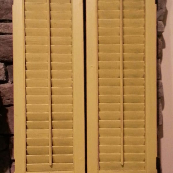 Yellow Shutters - Etsy
