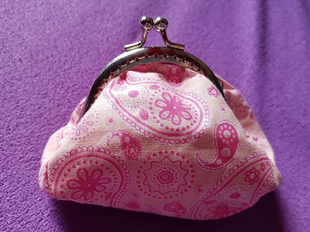 Pink Paisley Purse. - Etsy