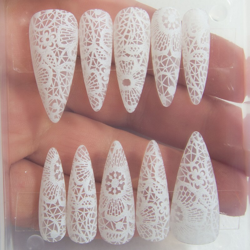 Fake Nails Set - Etsy