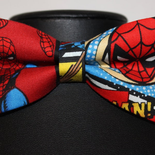 Spider Man Bow Tie - Etsy