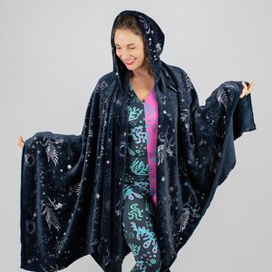 MAGIC HOODIE CAPE, Australian Made, Wrap, Cloak, Handmade, Cosplay ...