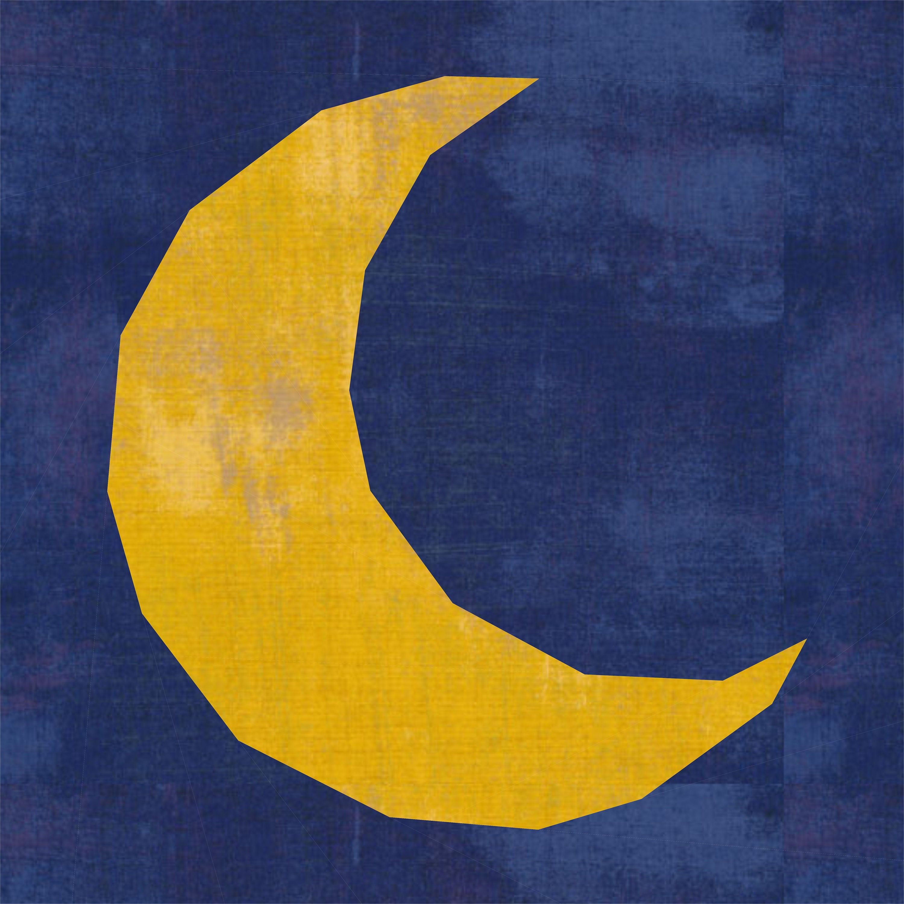 Moon Foundation Paper Piecing Pattern - Etsy