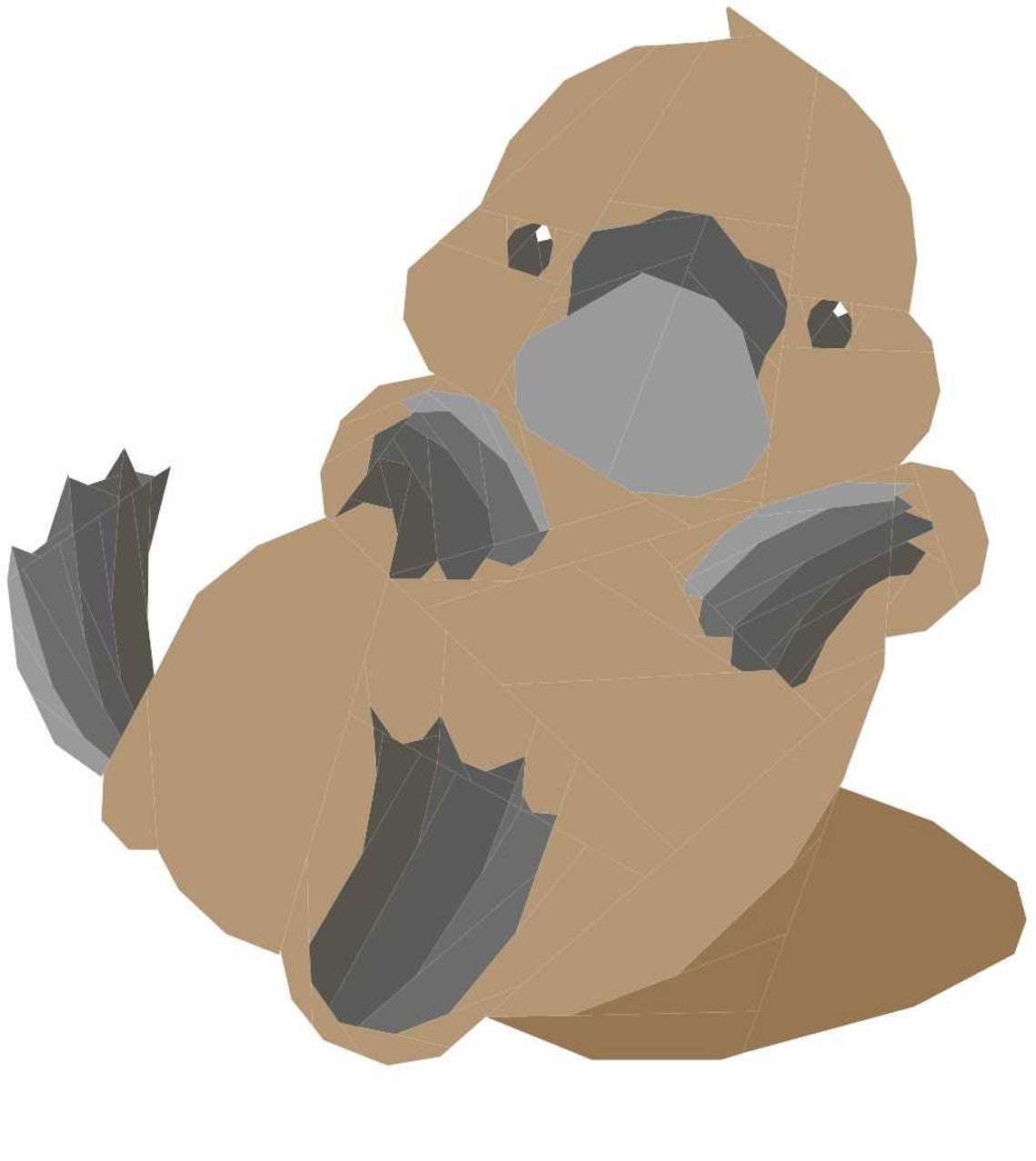 Platypus Foundation Paper Piecing Pattern - Etsy