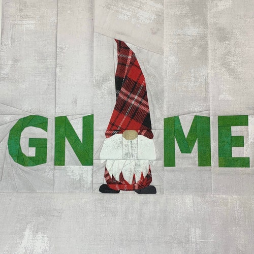 Gnome Paper Piecing Pattern PDF - Etsy