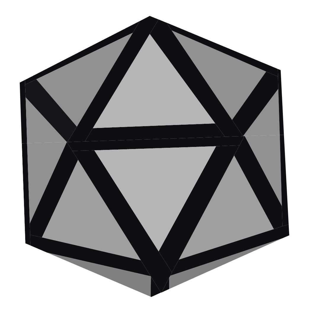 Gem or D20 Dice Foundation Paper Piecing Pattern - Etsy