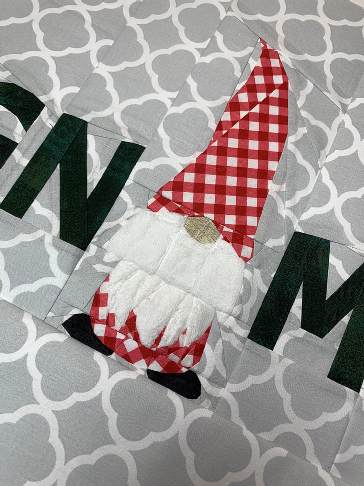 Gnome is Home Foundation Paper Piecing Pattern - Etsy