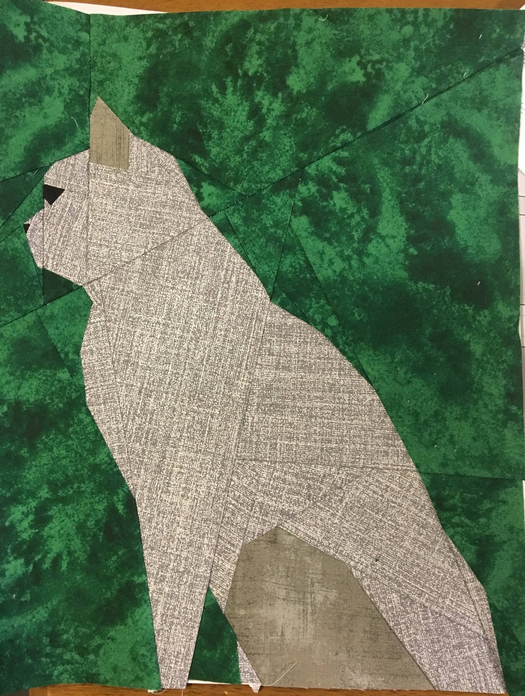 Cat Foundation Paper Piecing Pattern - Etsy