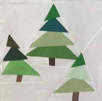 Christmas Trees Foundation Paper Piecing Pattern - Etsy