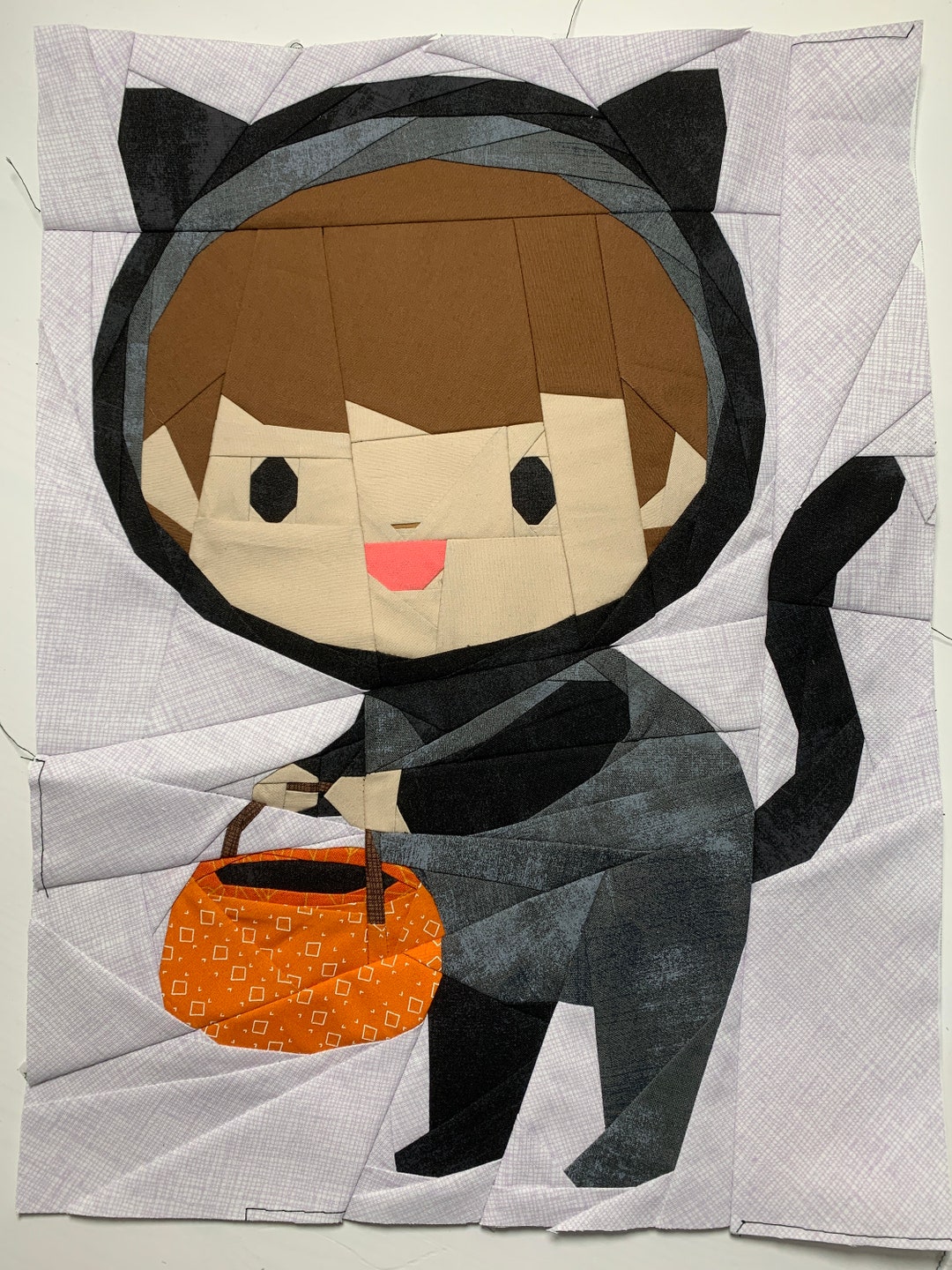 Kitty Cat Costume Foundation Paper Piecing Pattern - Etsy