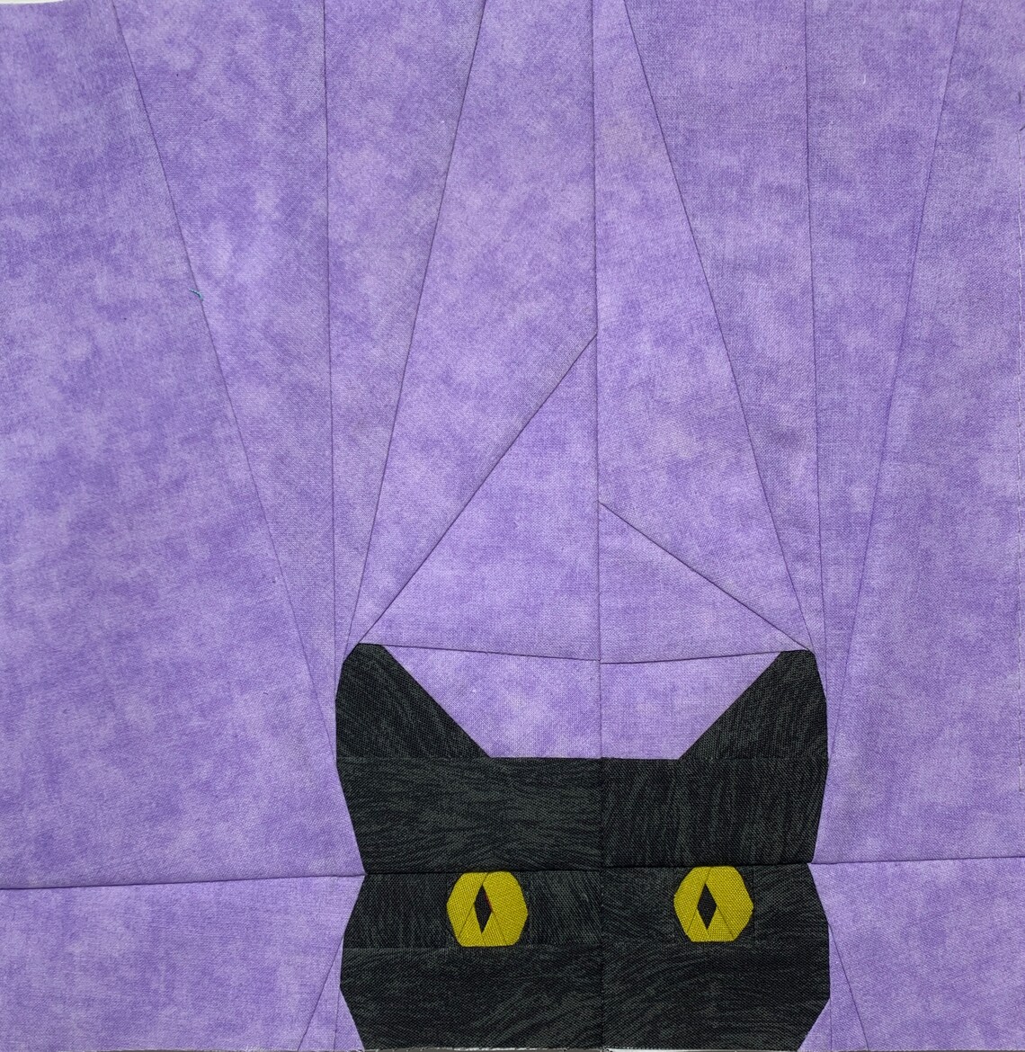 Peeking Cat 2.0 UPDATED Foundation Paper Piecing Pattern - Etsy