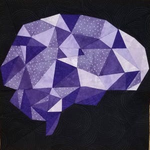 Brain Foundation Paper Piecing Pattern - Etsy