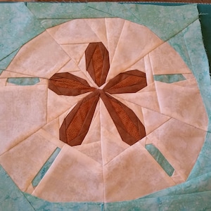 Sand Dollar Foundation Paper Piecing Pattern - Etsy