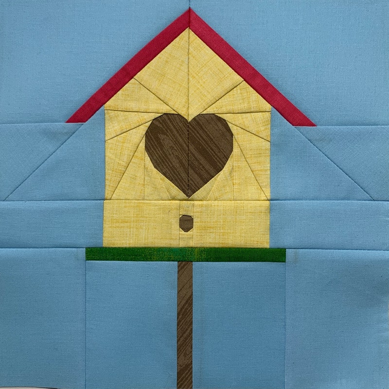 Paper Piecing Bird - Etsy