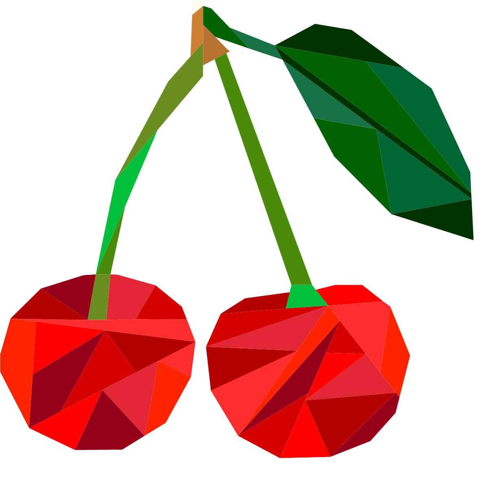 Geometric Rainbow Cherry Foundation Paper Piecing Pattern - Etsy