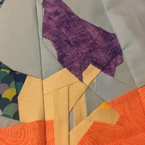 Mermaid Paper Piecing Pattern - Etsy