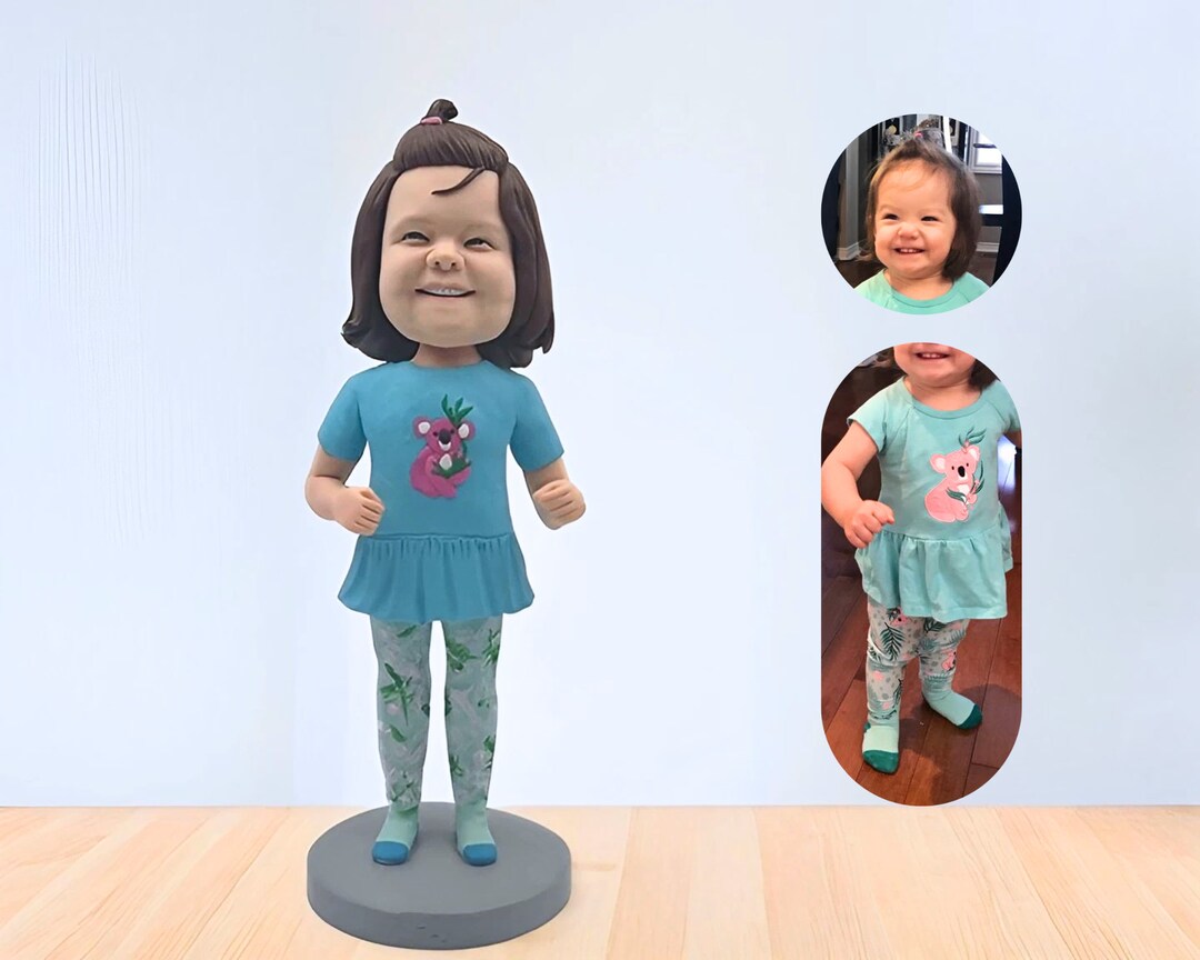 Custom Kids Bobbleheads, Personalized Childhood's Memory Bobbleheads ...