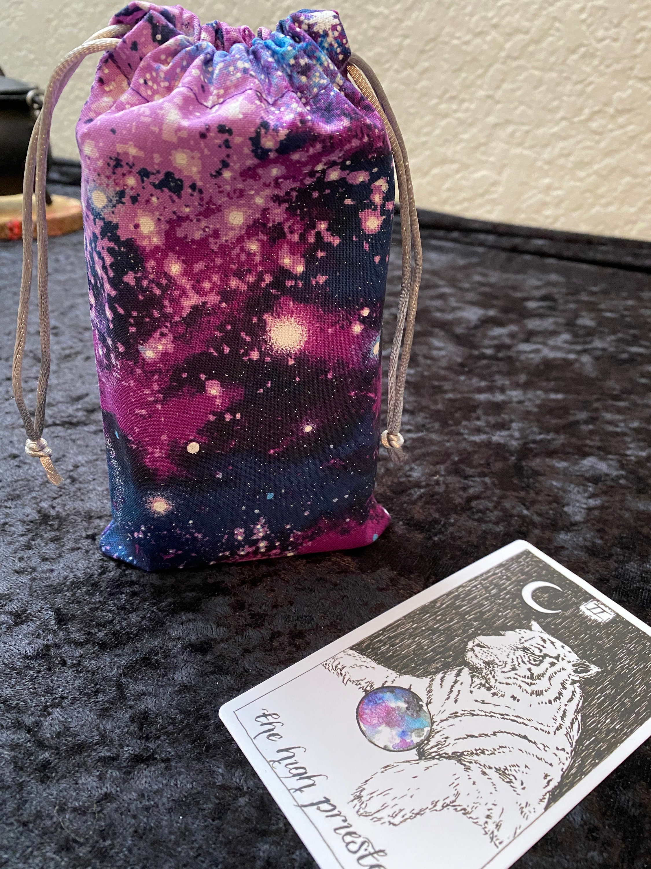 Primordial Galaxy Tarot Deck Bag - Etsy