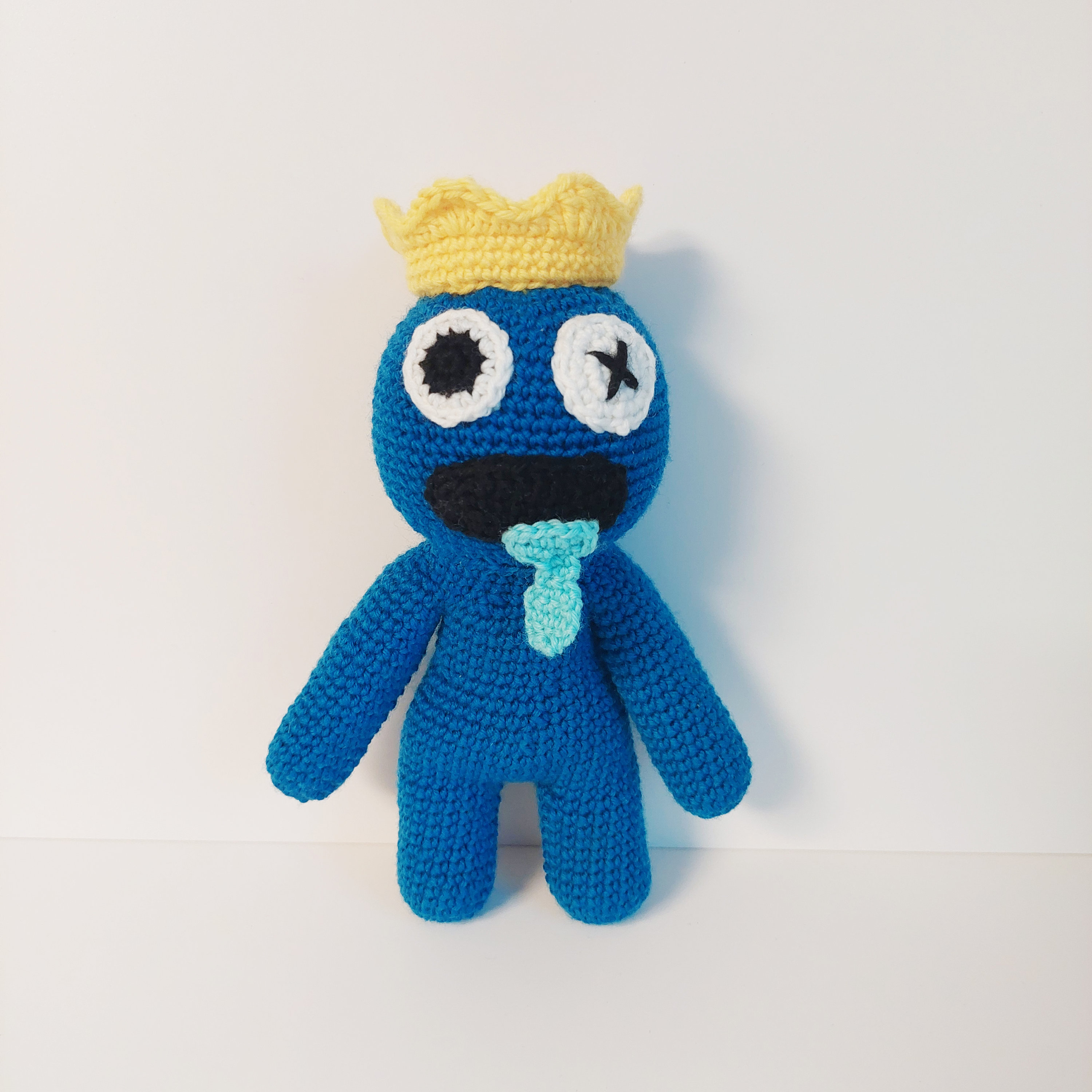 PDF Pattern, Crochet Stuffed Dolls Toys, Roblox Rainbow Friends Blue ...