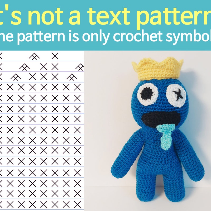 Rainbow Friends Crochet - Etsy