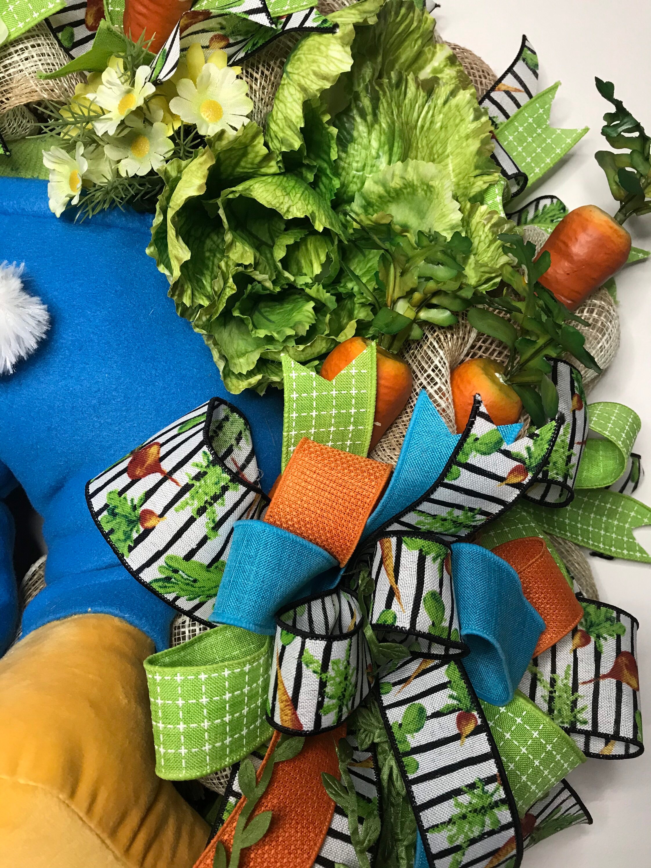 Peter Rabbit Wreath Cotton Tail Wreath Bunny Butt Wreath Bunny Bottom ...