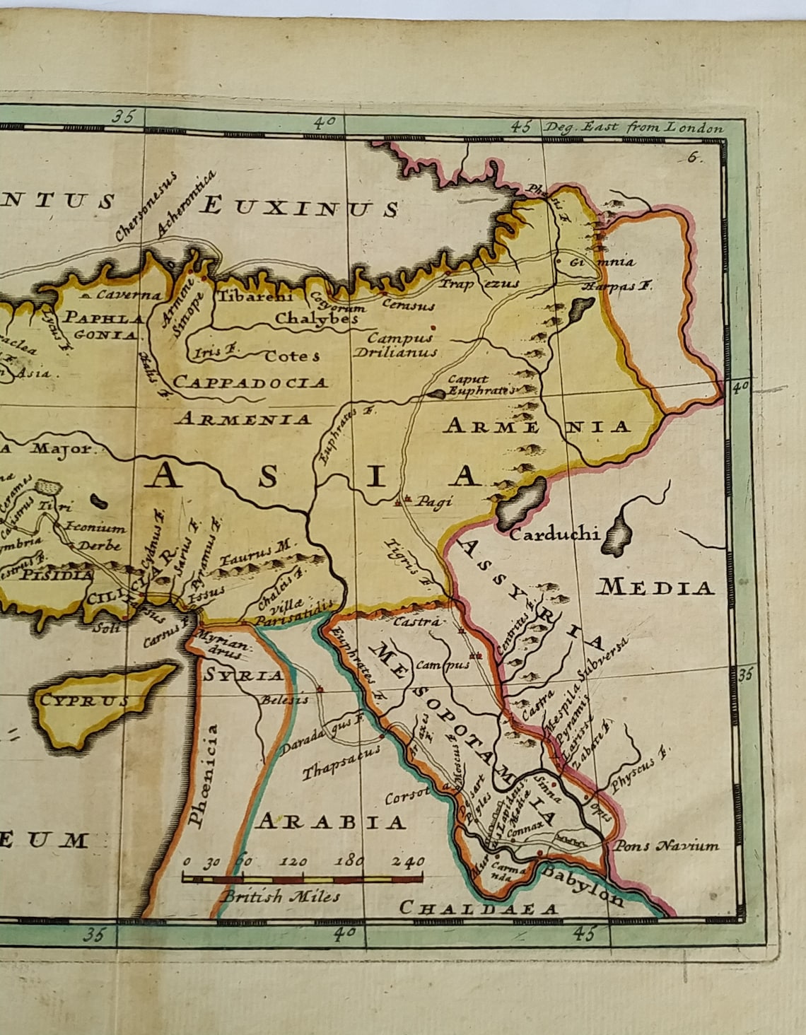 Reditus Decem Millium Graecorum Juxta Xenophontem Anabasis Map | Etsy