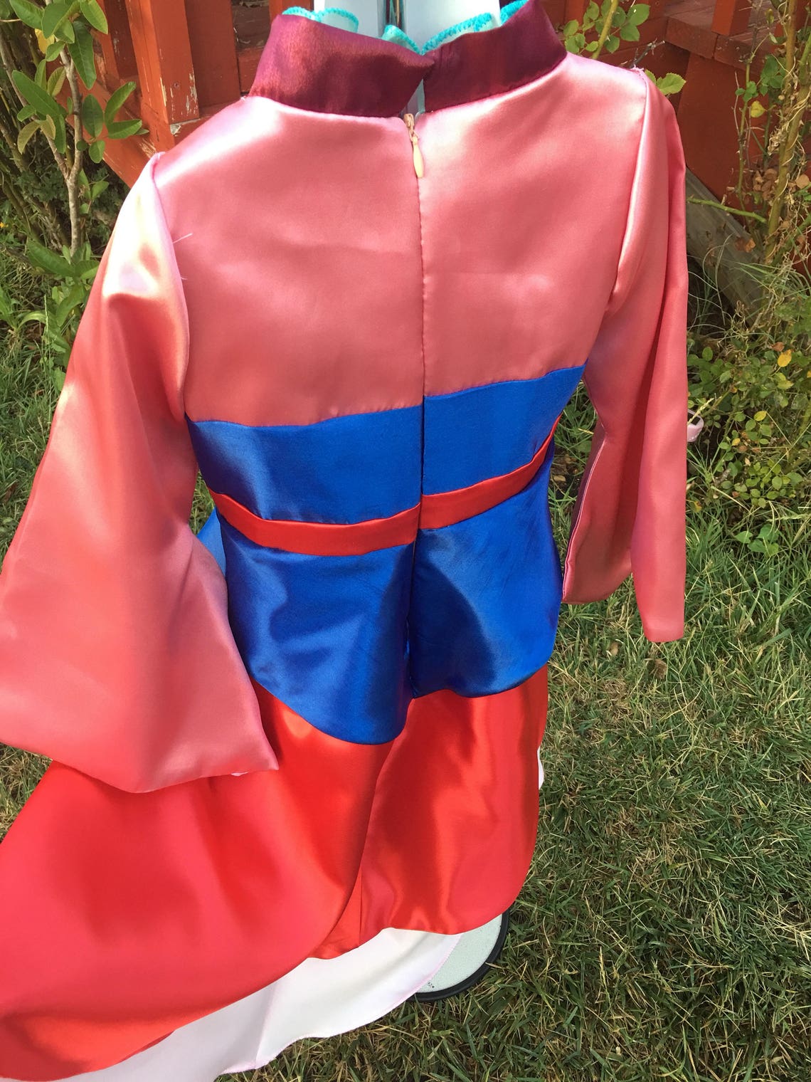 New Princess Mulan Dress Costume Disney Inspired Mulan Hua | Etsy