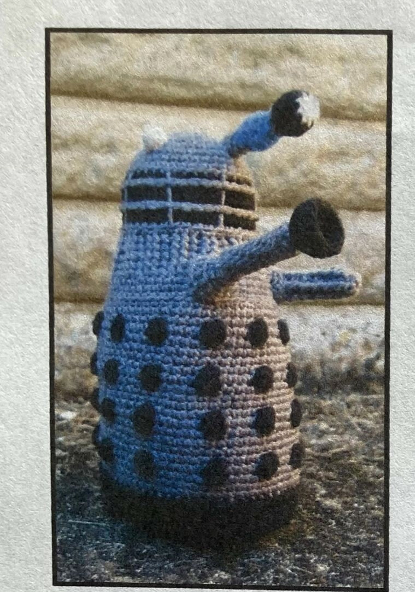 Dalek Crochet Pattern Dr Who Whovians Exterminate Amigurumi - Etsy