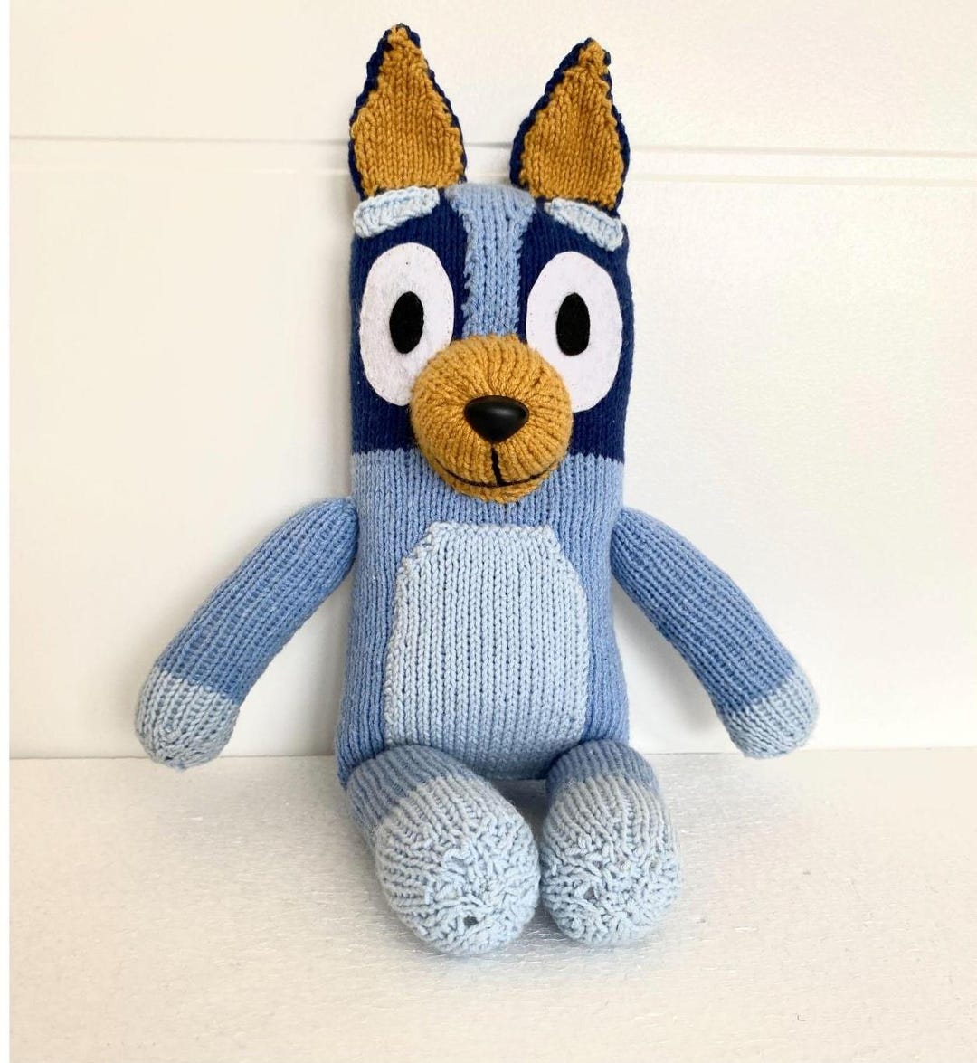 Fab Knitting Pattern PDF Bluey & Bingo Inspired Large Toys 34 and 43cm ...
