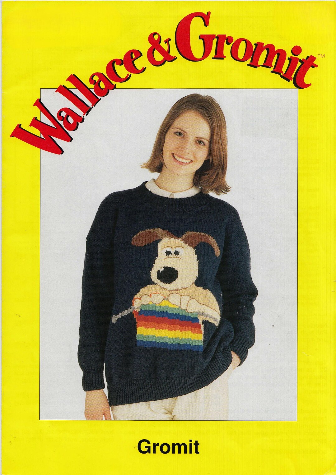 PDF Knitting Pattern Vintage Pattern Shaun the Sheep and Gromit ...