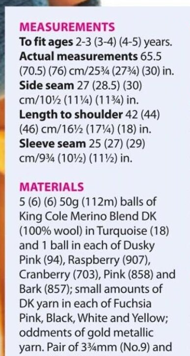 PDF Knitting Pattern Childs Peppa Pig Sweater Jumper 2-5yrs DK Instant ...