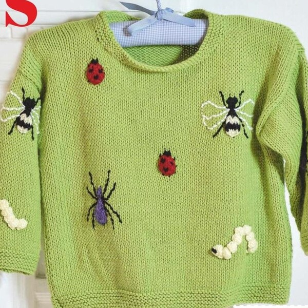 Bee Jumper Knitting Patterns Etsy