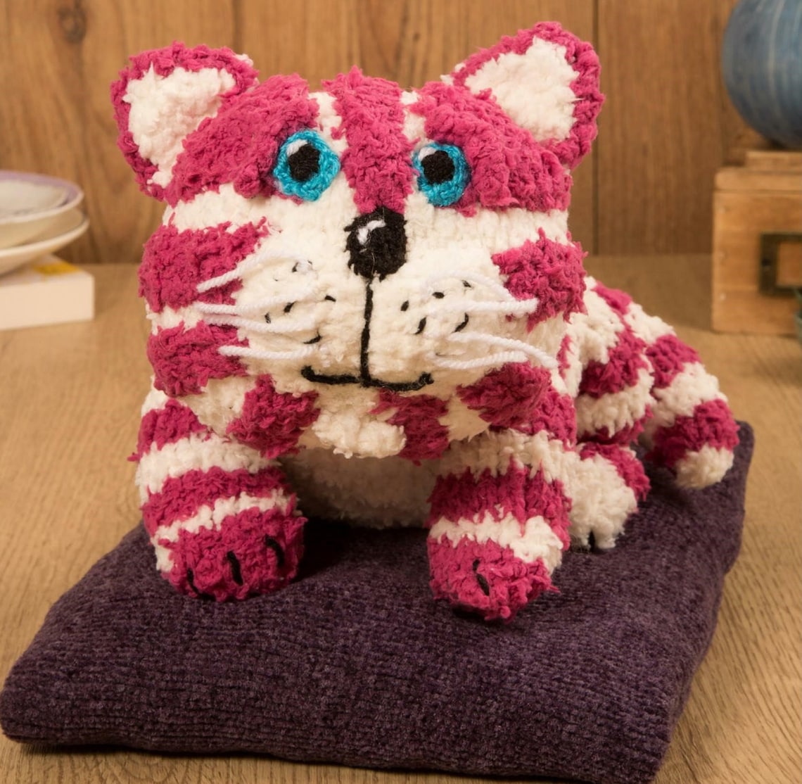 Bagpuss the Old Saggy Cloth Cat Official Knitting Pattern. Pdf Knitting ...