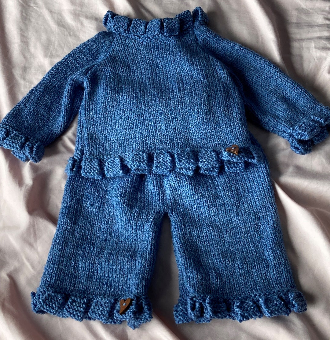 Knitting Pattern Jean Genie Reissue Bowie Series Unisex Baby - Etsy UK