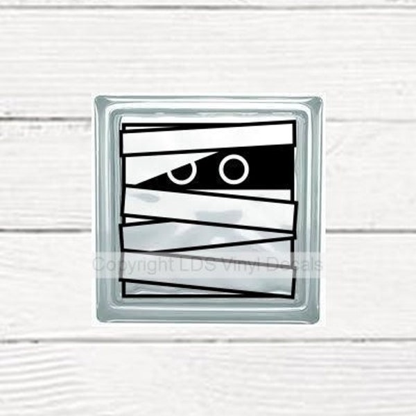 Glass Block Mummy - Etsy