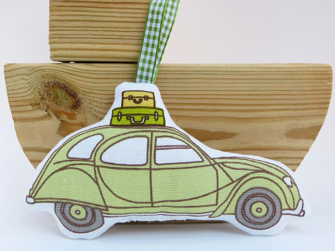 Retro Citroen 2CV Inspired Car Ornament - Etsy UK