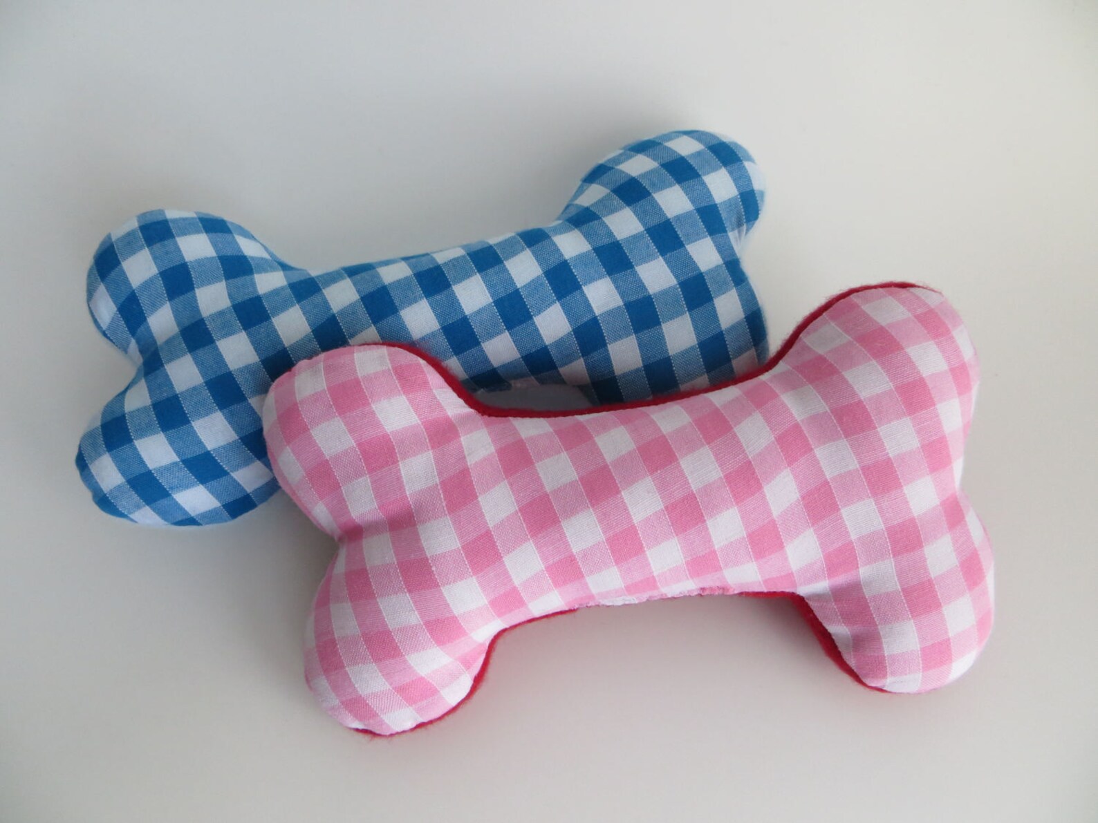 Squeaky Dog Toy Bone Rainbow Colour Pattern Fabric Size Small - Etsy