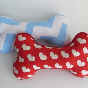 Squeaky Dog Toy Bone Rainbow Colour Pattern Fabric Size Small - Etsy