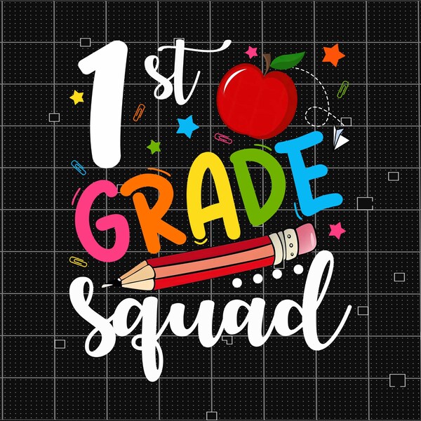 First Day of 1st Grade - Etsy