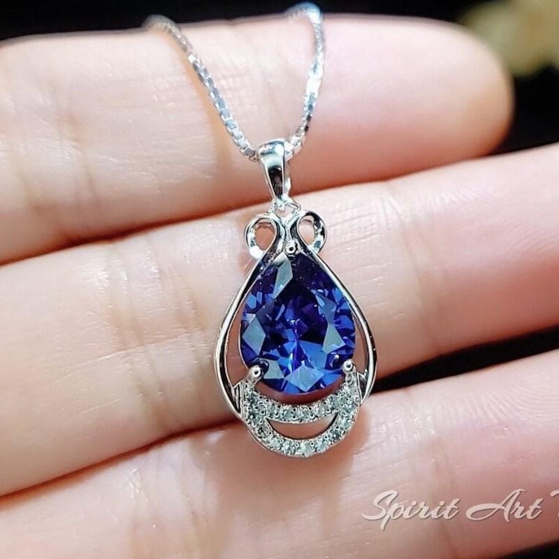 Certified Pear Tanzanite - Etsy