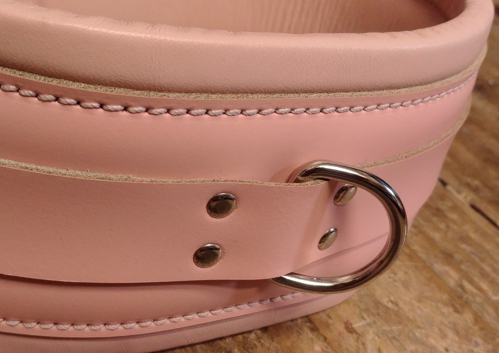 Pink Bondage Restraints Real Leather Wrist and Ankle Cuffs and - Etsy