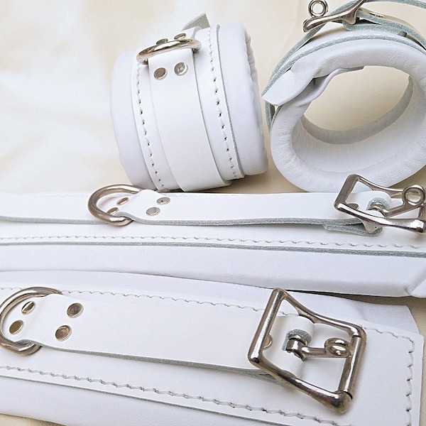 Bondage Restraints White - Etsy