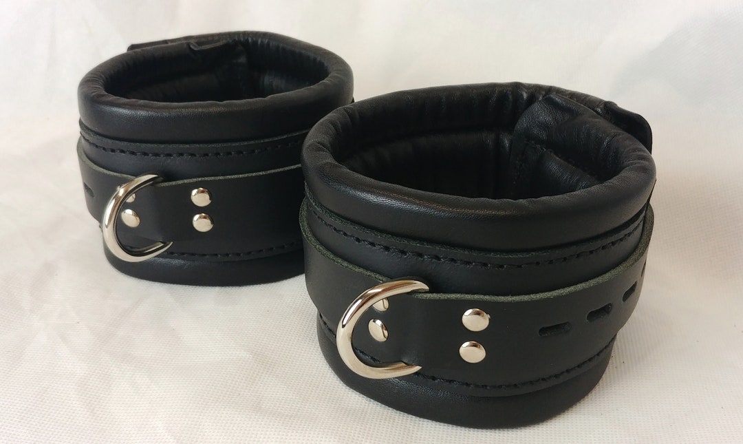 Bondage Bicep Arm Cuffs, Real Leather Professional Quality Bondage ...