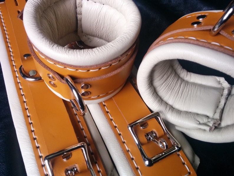 Hospital Medical Style Leather Bondage Restraints Wrist Ankle - Etsy