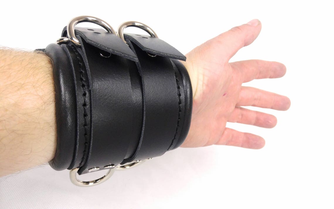 Wide Bondage Restraints Wrist Ankle Cuffs Super Heavy | Etsy
